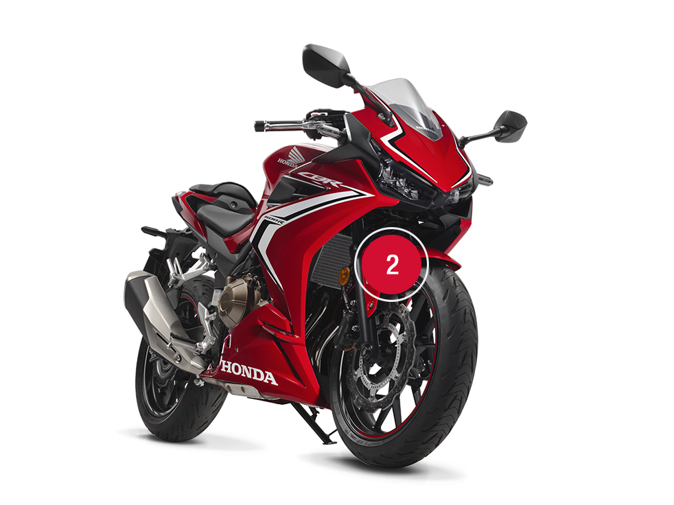Přehled – CBR500R – Super Sport – Řada – Motocykly – Honda